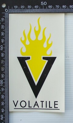 VINTAGE 90s VOLATILE SURF WEAR SOUVENIR SURFBOARD SURFING SHOP PROMO ...