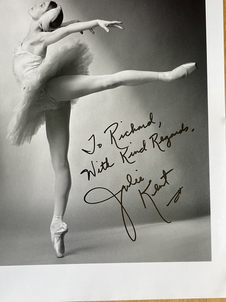 Ballet Dancer Julie Kent Autographed Photo and Letter | eBay