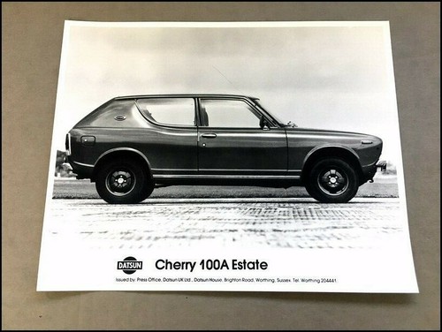 1975 Datsun Cherry Estate 100A Vintage Car Photo Photograph Print ...