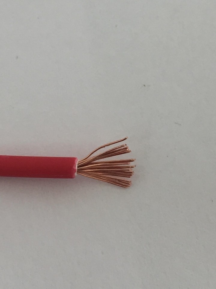 BLACK AND RED 20 GAUGE TXL AUTOMOTIVE HIGH TEMP - 10 FEET EACH COLOR ...