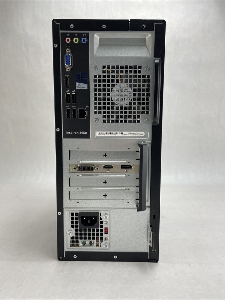 Dell Inspiron 3650 SFF Intel Core i7-6700 3.4GHz 16GB RAM No HDD No OS ...