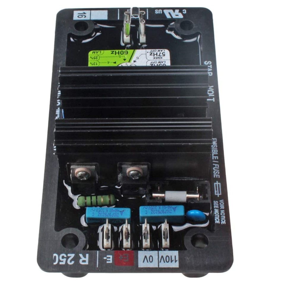 Automatic Voltage Regulator AVR Controls Module Card R250 For Leroy ...