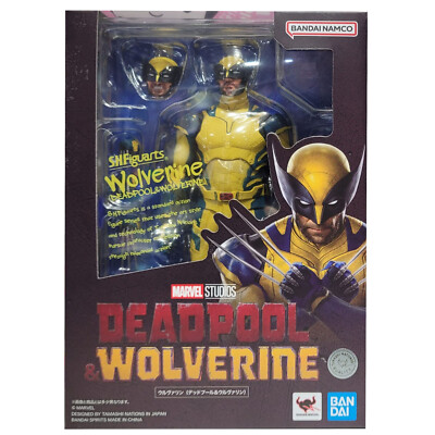 In-Stock Bandai S.H.Figuarts SHF Action Figure Wolverine (Deadpool ...