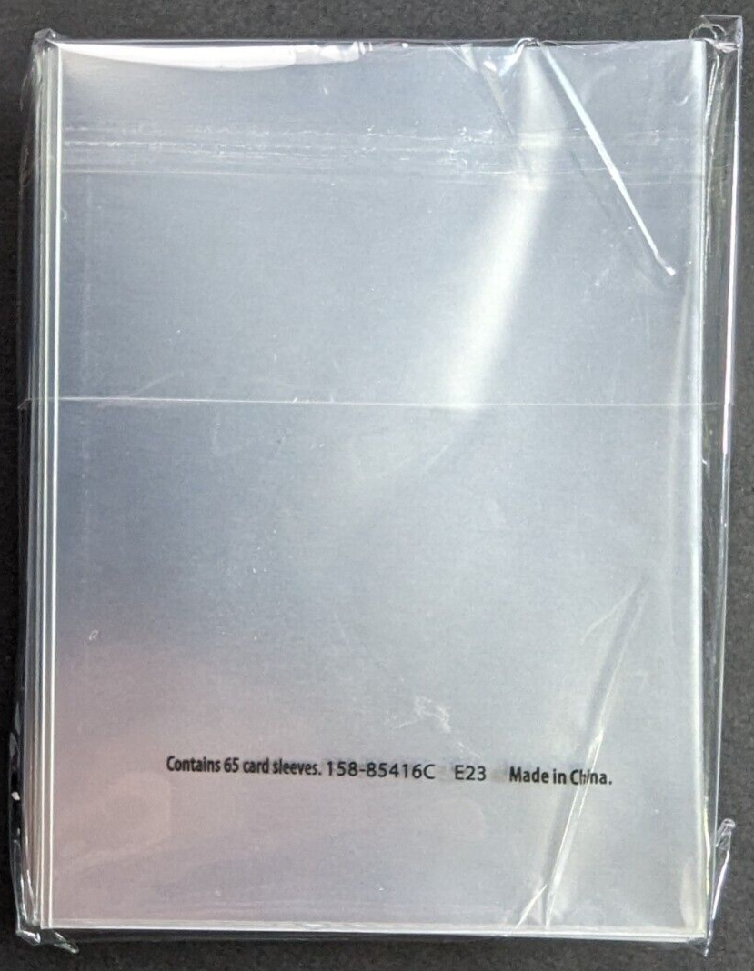 65 Ct Iron Valiant Paradox Rift ETB Pokemon Card Sleeves New Sealed | eBay