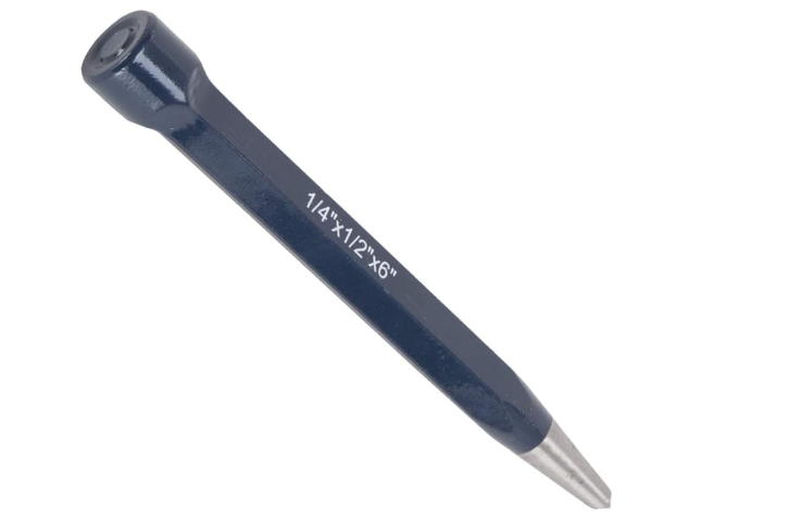 Edward Tools Center Punch Staking Tool for Steel and Metals — Heavy ...