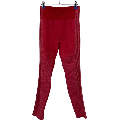 Fabletics Ombre Seamless Ultra High Waisted Leggings Red Large | eBay