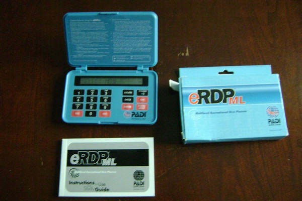 eRDPML Multilevel Recreational Dive Planner PADI 70031 for sale online ...