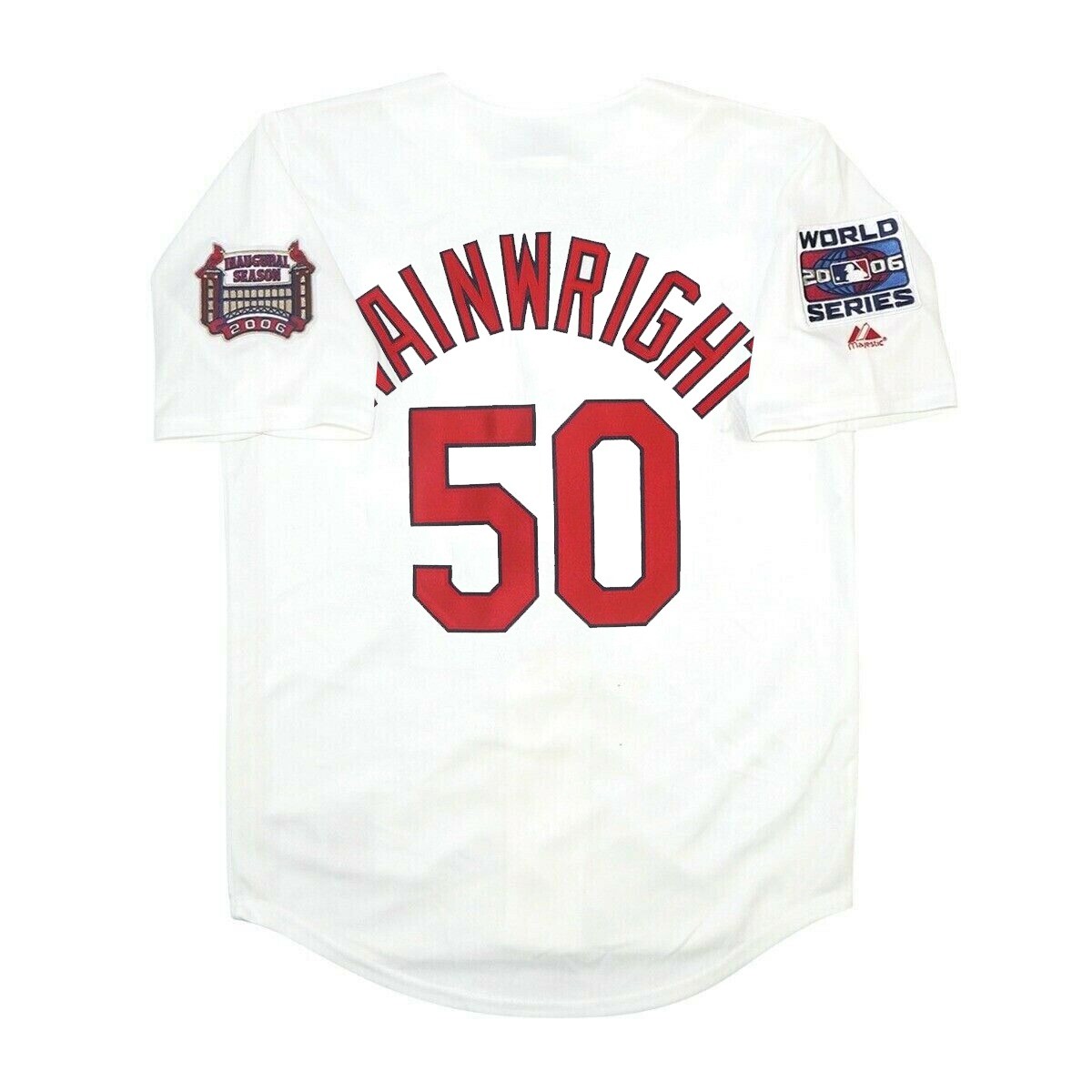 Adam Wainwright St. Louis Cardinals 2006 World Series Home Jersey Men's ...