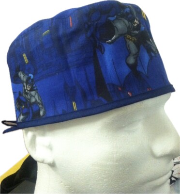 DC Comics Batman At Night Scrub Hat Chemo Cap | eBay