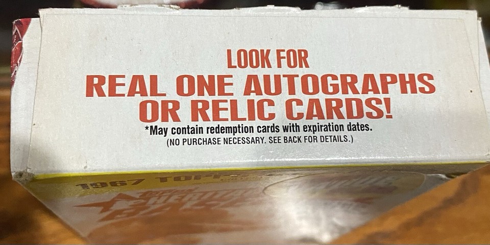 2016 Topps Heritage MLB Unopened Hanger Box 35 Cards. 1967 Topps Discs ...