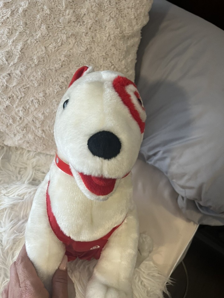 Plush 14” Target Ski Outfit Clothes Bullseye Dog 2005 Stuffed Animal ...
