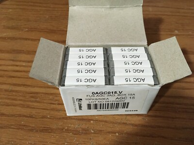 (50) AGC 15Amp 3AG Glass Fuse Box | eBay