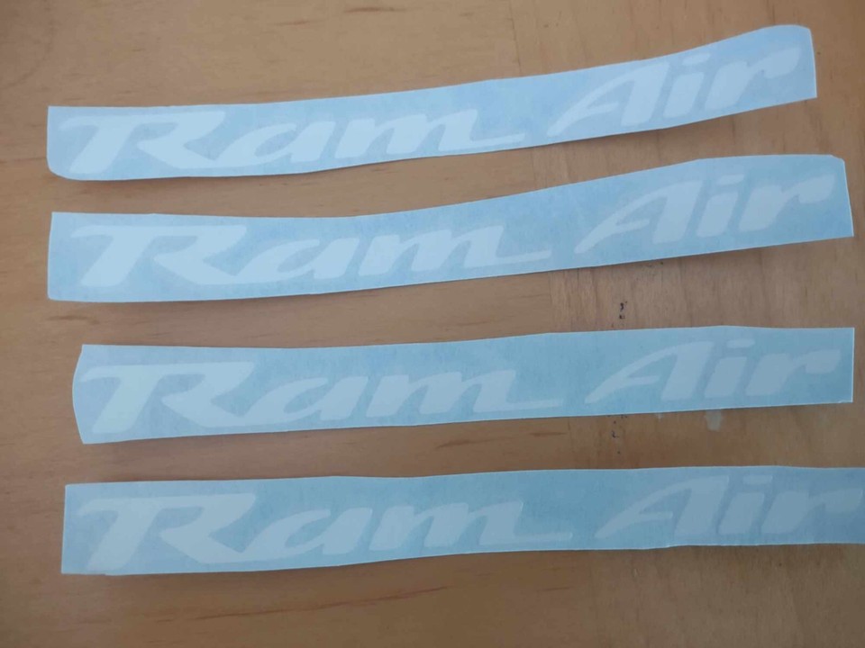 93-02 PONTIAC FIREBIRD TRANS AM WS6 RAM AIR REPLACEMENT HOOD DECALS 2 ...