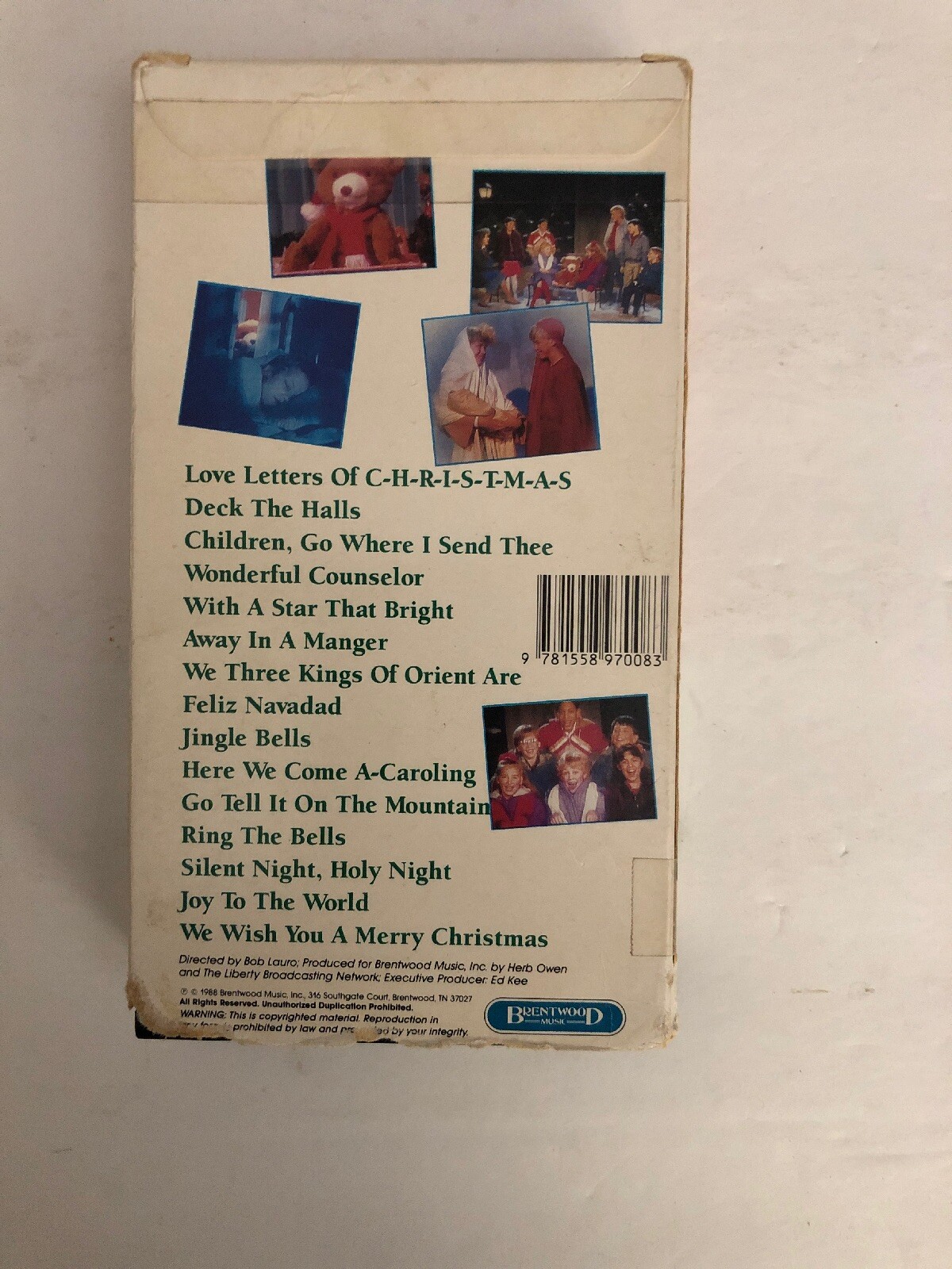 Kids Sing Christmas Video(VHS 1988)TESTED-RARE VINTAGE COLLECTIBLE-SHIP ...