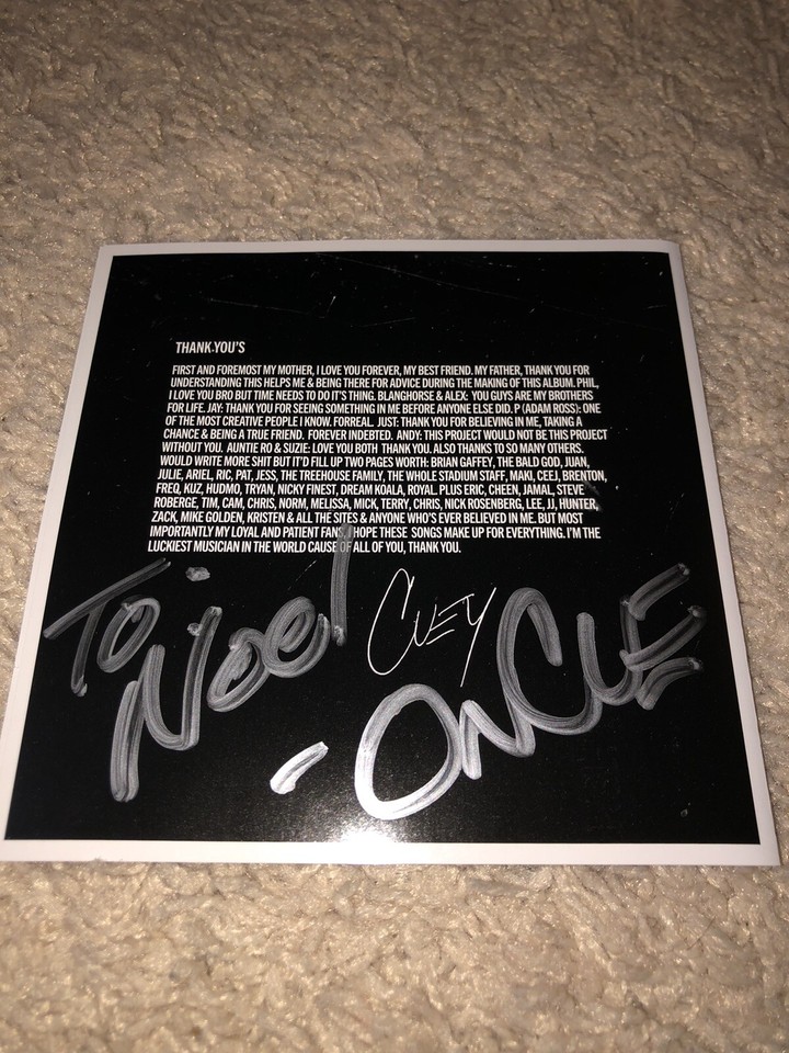 SIGNED/RARE! Angry...By OnCue CD Rap Hip-Hop Neako Young Chris Red Cafe ...
