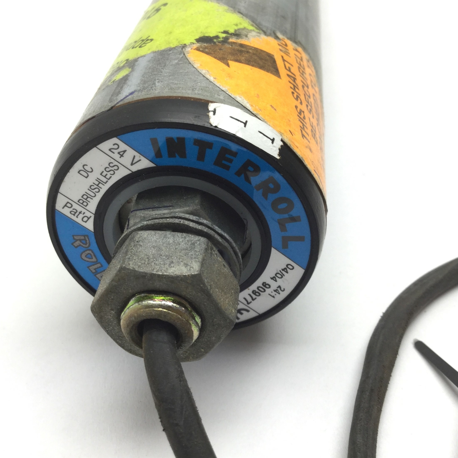 Interroll 90977 Roller Drive With Idler Pulley, 24VDC, Ratio: 24:1, 1.9 ...