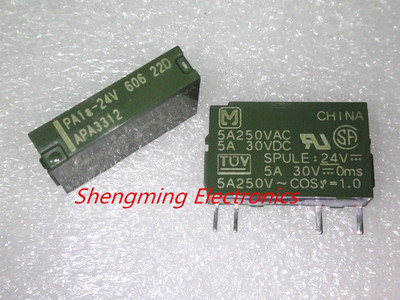 2PCS 24V 4Pins APAN3124 = PA1A-24V APA3312 Panasonic Relay | eBay