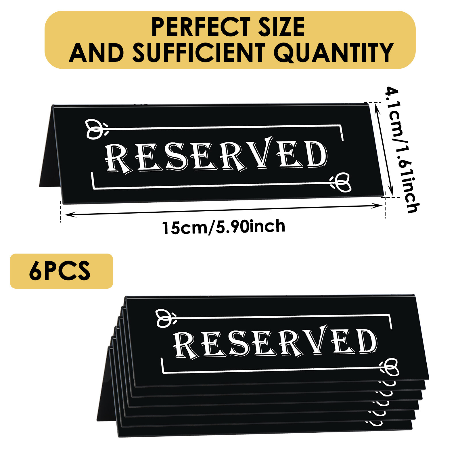Free Printable Reserved Seating Signs For Your Wedding
