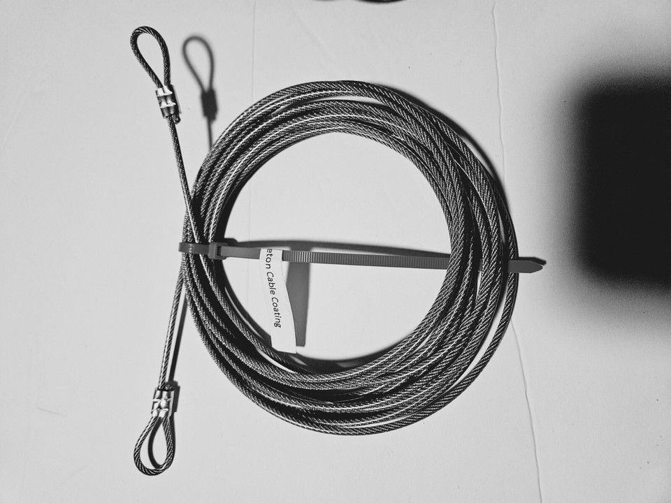 Coated Home Depot 12 ft foot Skeleton Part U Replacement Tether Cable ...