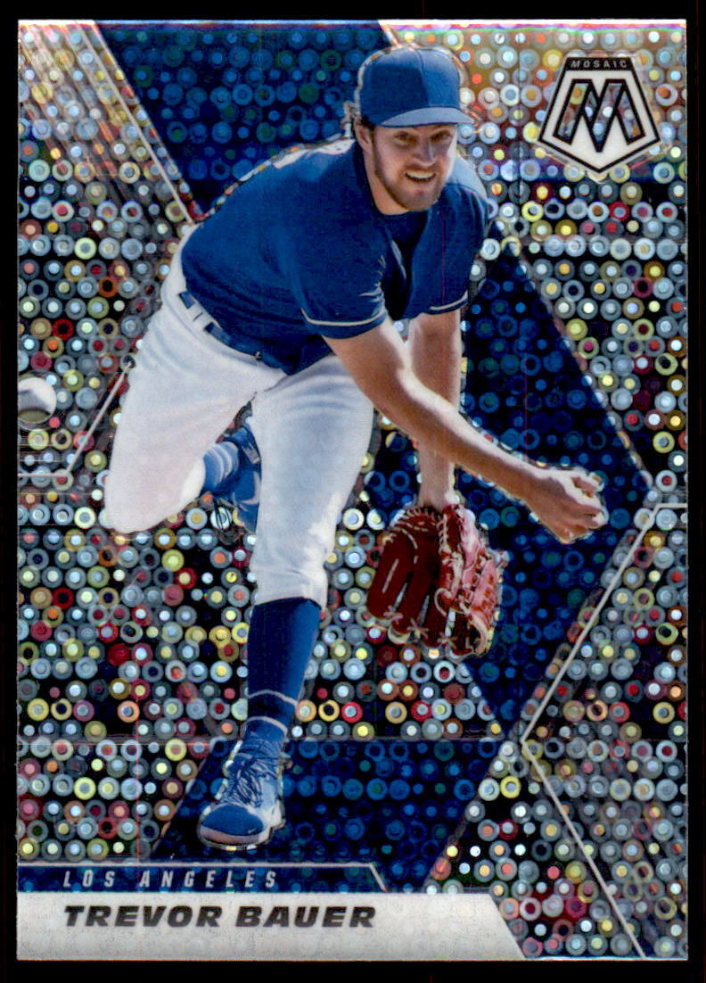 2021 Panini Mosaic #70 Trevor Bauer Quick Pitch Silver | eBay
