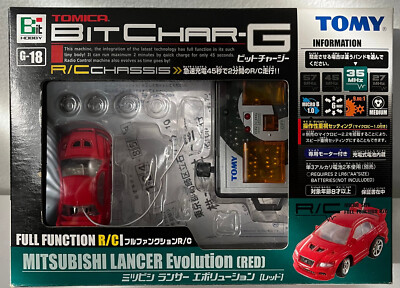 Bit Char-G Mitsubishi Lancer Evolution (Red) | eBay