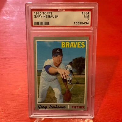 1970 Topps Gary Neibauer #384 *Braves* PSA 7 NM | eBay