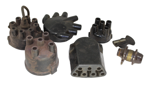 Lot of Vintage Antique Automotive Distributor Caps & Rotors | eBay