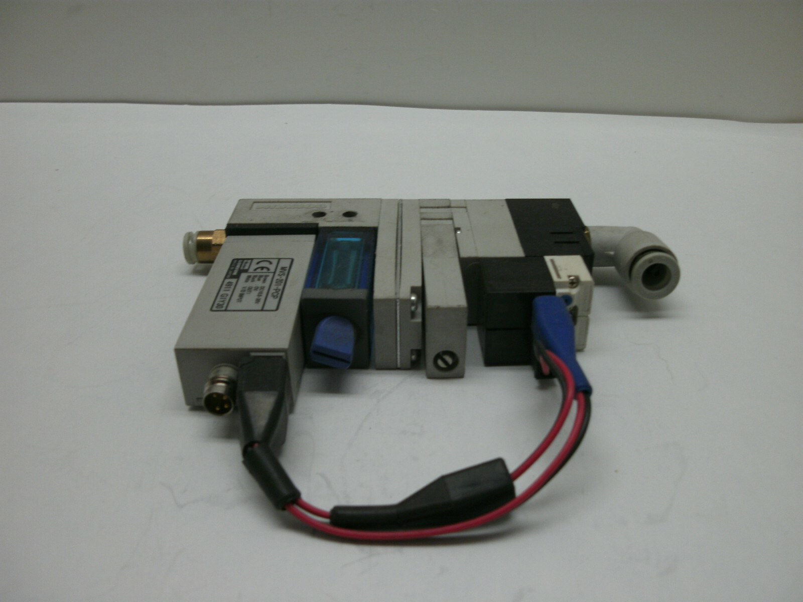 PARKER CONVUM MVS-201-PCP VACUUM GENERATOR VALVE W/CKV010-4E ...