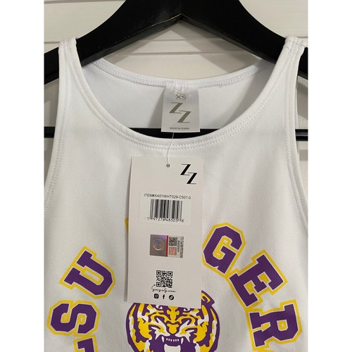 NWT LSU Tigers Cropped Tank Top Size XS | eBay