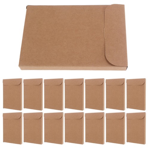 50 Pcs Postcard Box Greeting Storage Boxes Packaging Container Holder ...