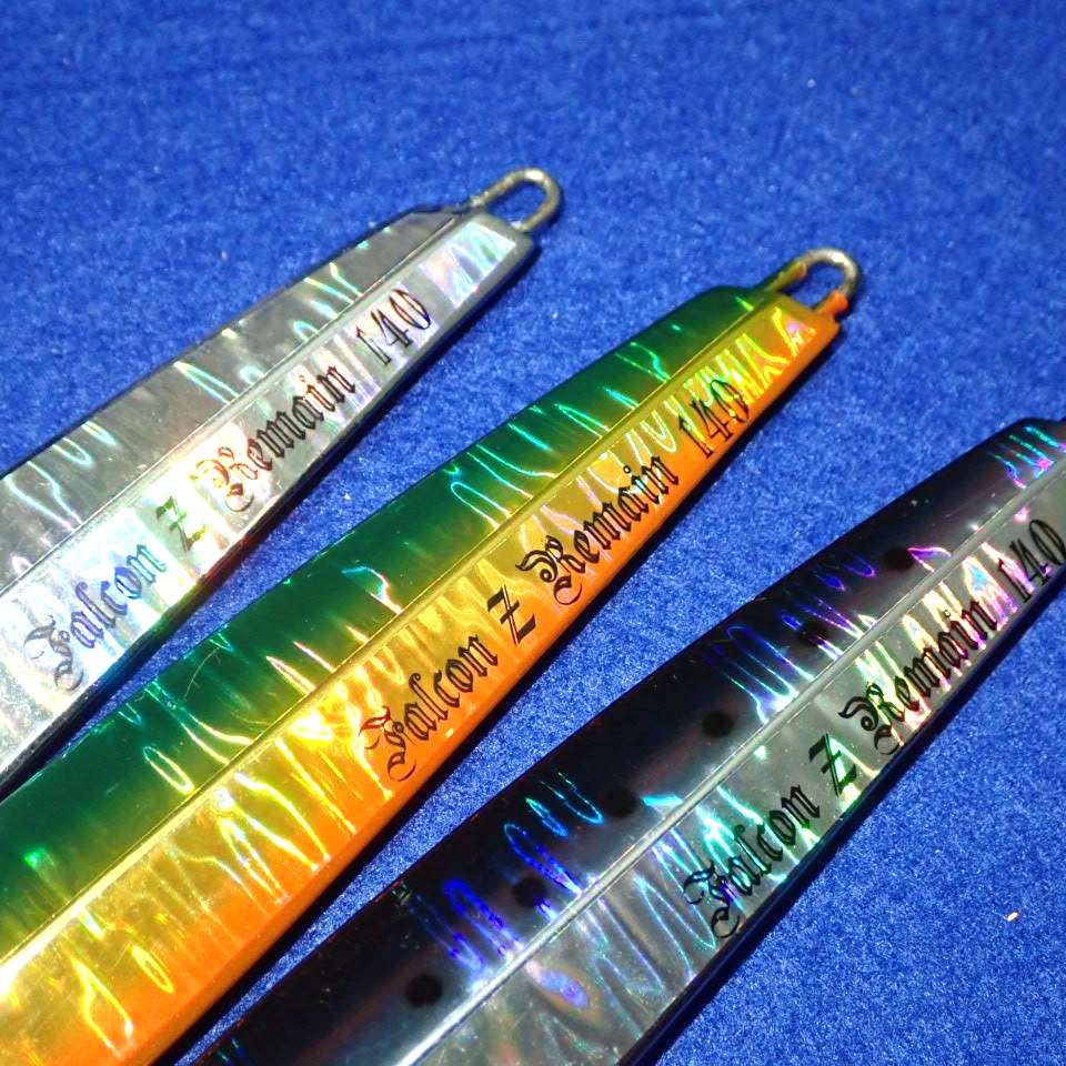 JDM Lure Bluing hearts Handmade Metal Jig FALCON Z REMAIN Jigging Made ...