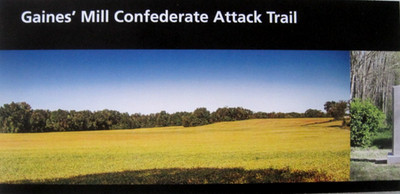 Gaines' Mill Confederate Attack Trail National Park Service Unigrid ...