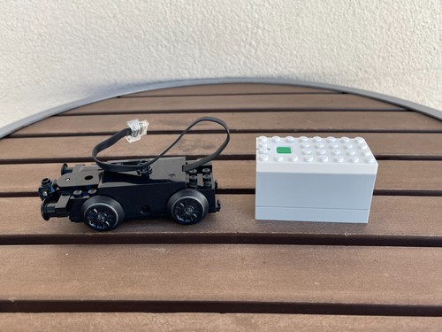 LEGO 88009 Powered UP Bluetooth Hub & 88011 Train Motor w/ Wheels WORKS ...