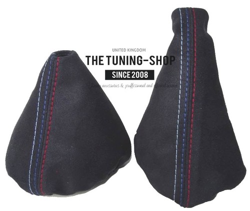 For Bmw 3 Series E36 E46 Shift & E brake Boot Black Suede M3 ...