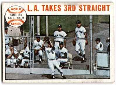 1964 Topps (a) L.A. Takes 3rd Straight Los Angeles Dodgers #138 | eBay