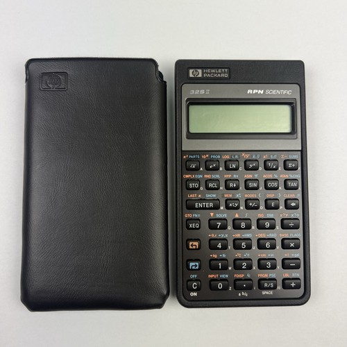 Hewlett Packard HP 32S II RPN Scientific Calculator With Case Tested | eBay