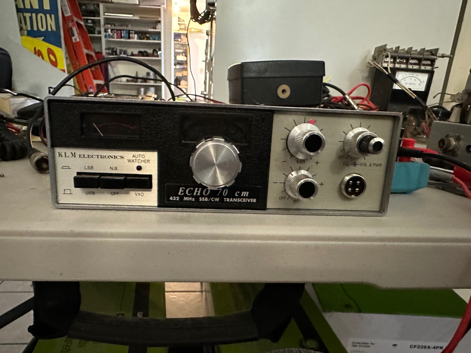 KLM ECHO 70 CM UHF 432 MHZ SSB/CW TRANCEIVER | eBay