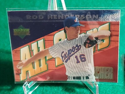 1994 Upper Deck Minors Baseball #92 Rod Henderson All-Star Foil ...