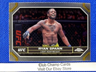 2024 #171 Ryan Spann Topps Chrome UFC | eBay