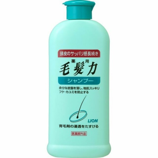 Lion Mouhatsuryoku Medicated Hair Force Shampoo 200ml for sale online ...