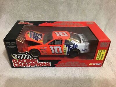 1997 Racing Champions Ricky Rudd #10 Tide 1/24 Diecast Open Hood Bank ...