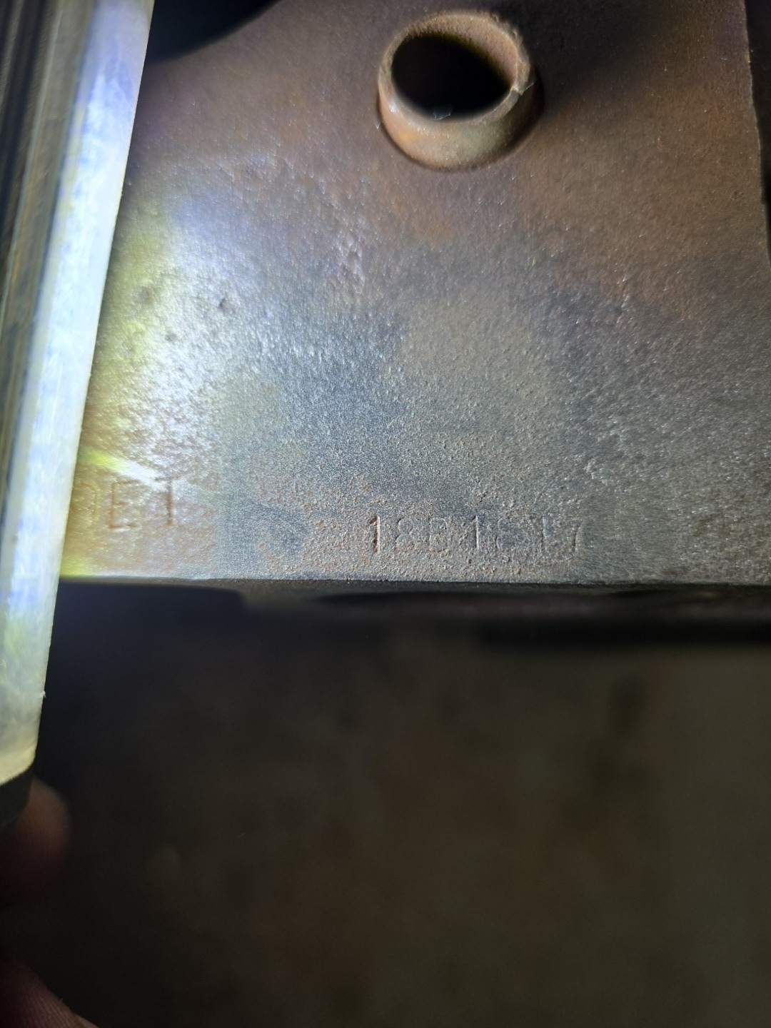 1968 3935440 Engine Block 396 ET C-20-8 Chevelle SS396/325HP Corvette ...