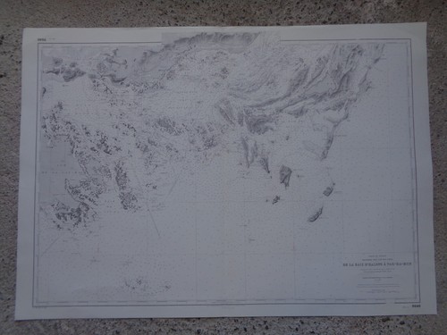 Marine Map From Ha Long Bay To Pak Ha Mun Archipelago Of Fai Tsi Long ...