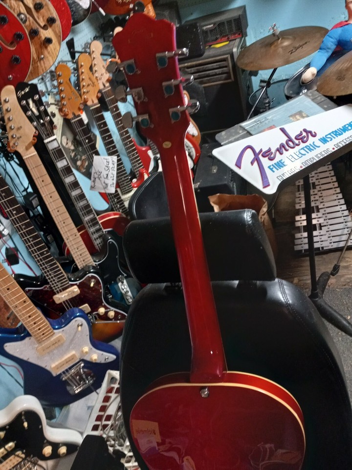 GROTE RED JAZZ ELECTRIC HOLLOWBODY-THINK EPIPHONE CENTURY gorgeous ZERO ...