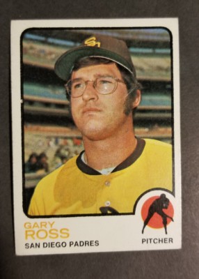 1973 TOPPS BASEBALL CARD EXCELLENT #112 GARY ROSS SAN DIEGO PADRES | eBay