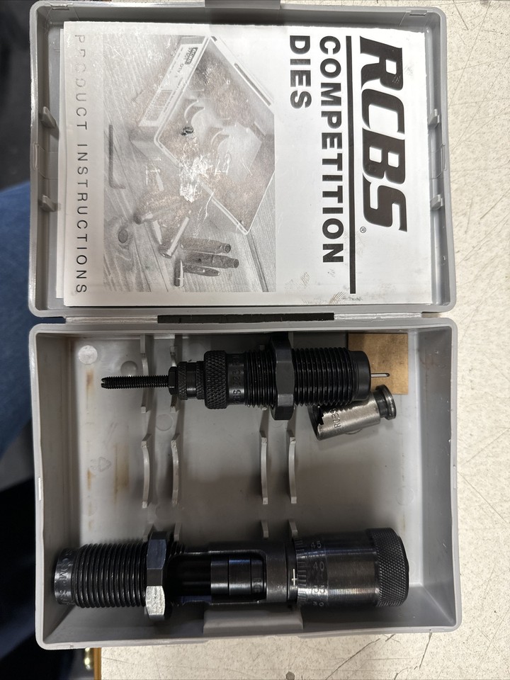 RCBS Competition FL 2 Die Set .223 REM Micrometer Reloading Hunting ...