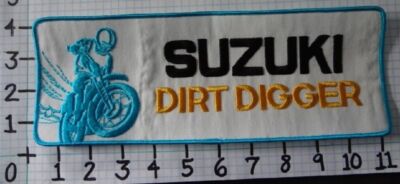 Vintage NOS Suzuki Dirt Digger Motorcycle Patch From the 70's 010 176 ...