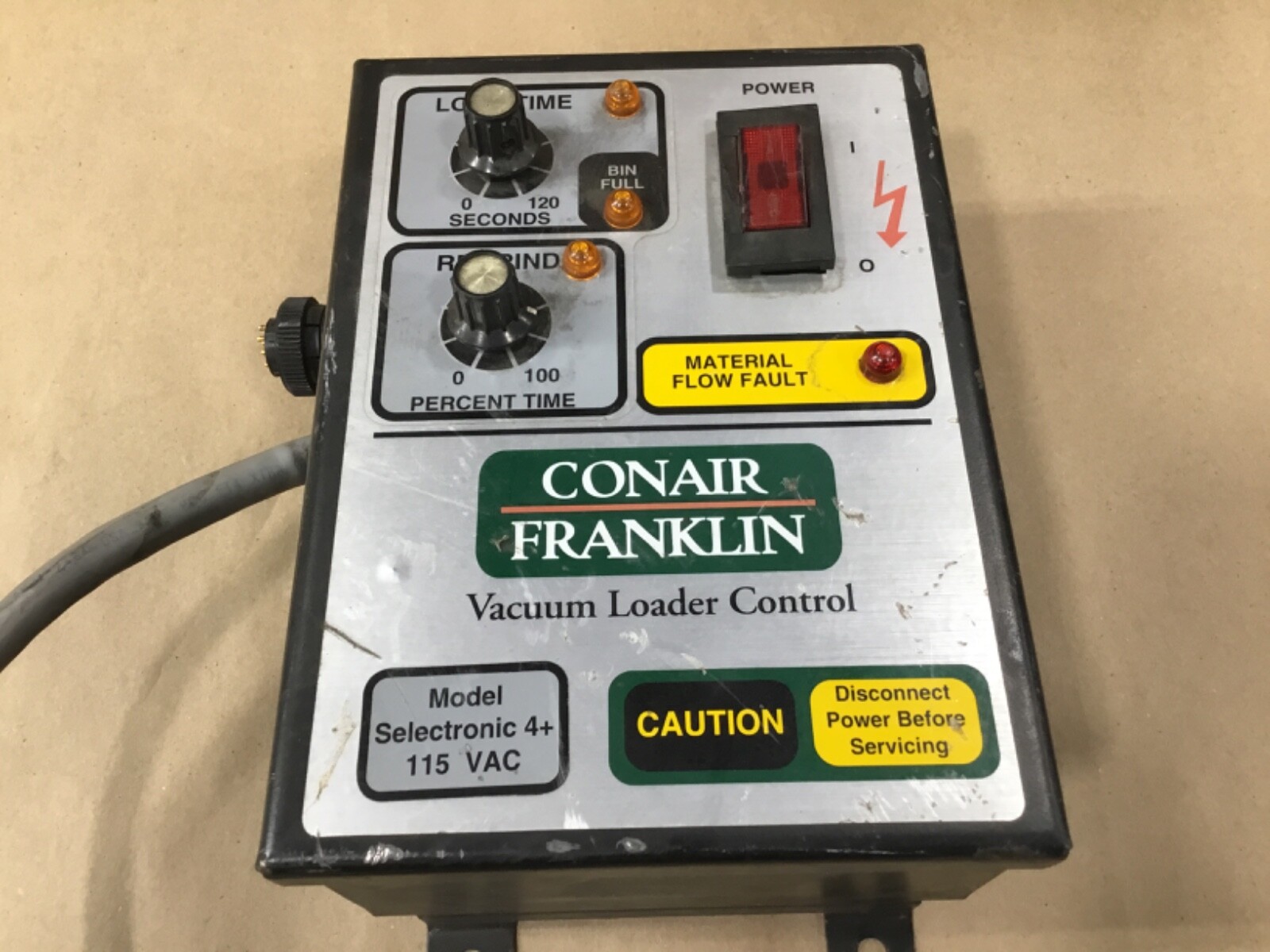 Conair Franklin 107-479-01 Vacuum Loader Control Parts Only #24C7PR4 | eBay