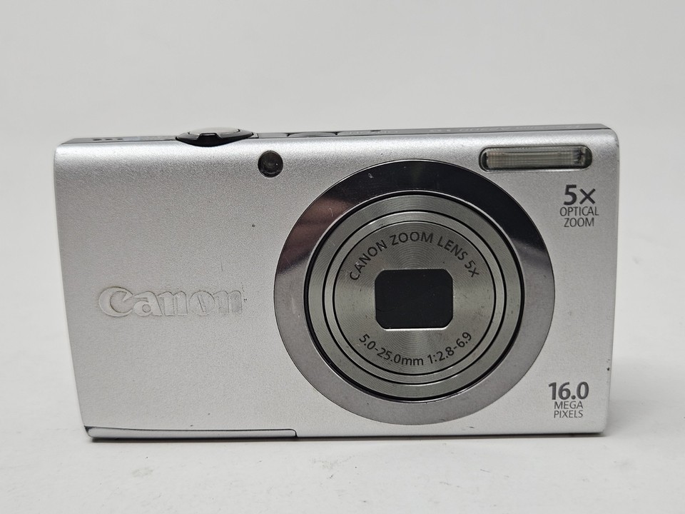 Canon PowerShot PC1732 16.0 MP Digital Compact Camera Tested W/ Battery ...