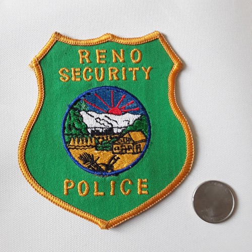 **OBSCURE** Reno Nevada Security Police Patch NV | eBay